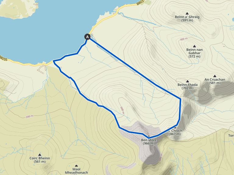 Trail 100 - Ben More, Isle of Mull | hike | Komoot